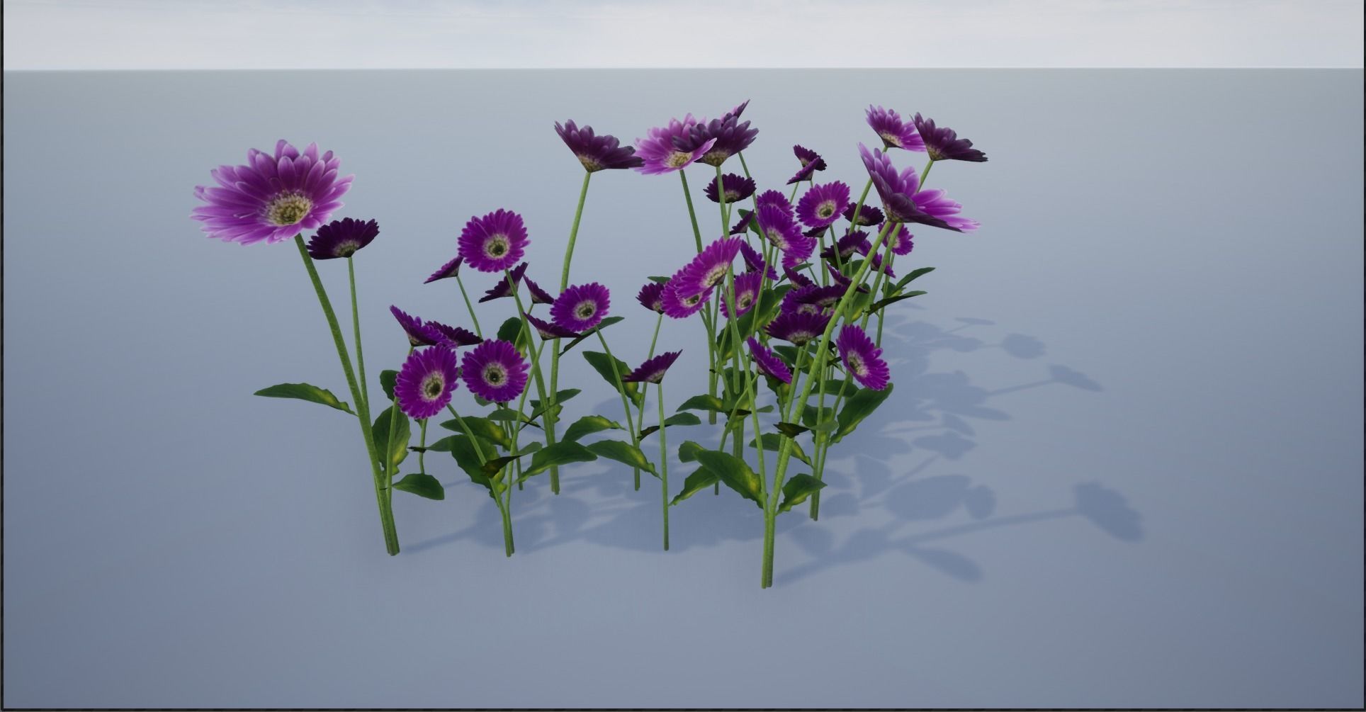 3D model 4K Purple Flower Plant VR / AR / low-poly | CGTrader