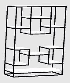 140 cm Shelf free 3D model | CGTrader