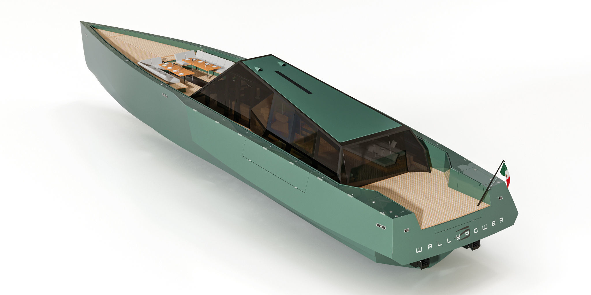 WallyPower 118 3D model | CGTrader