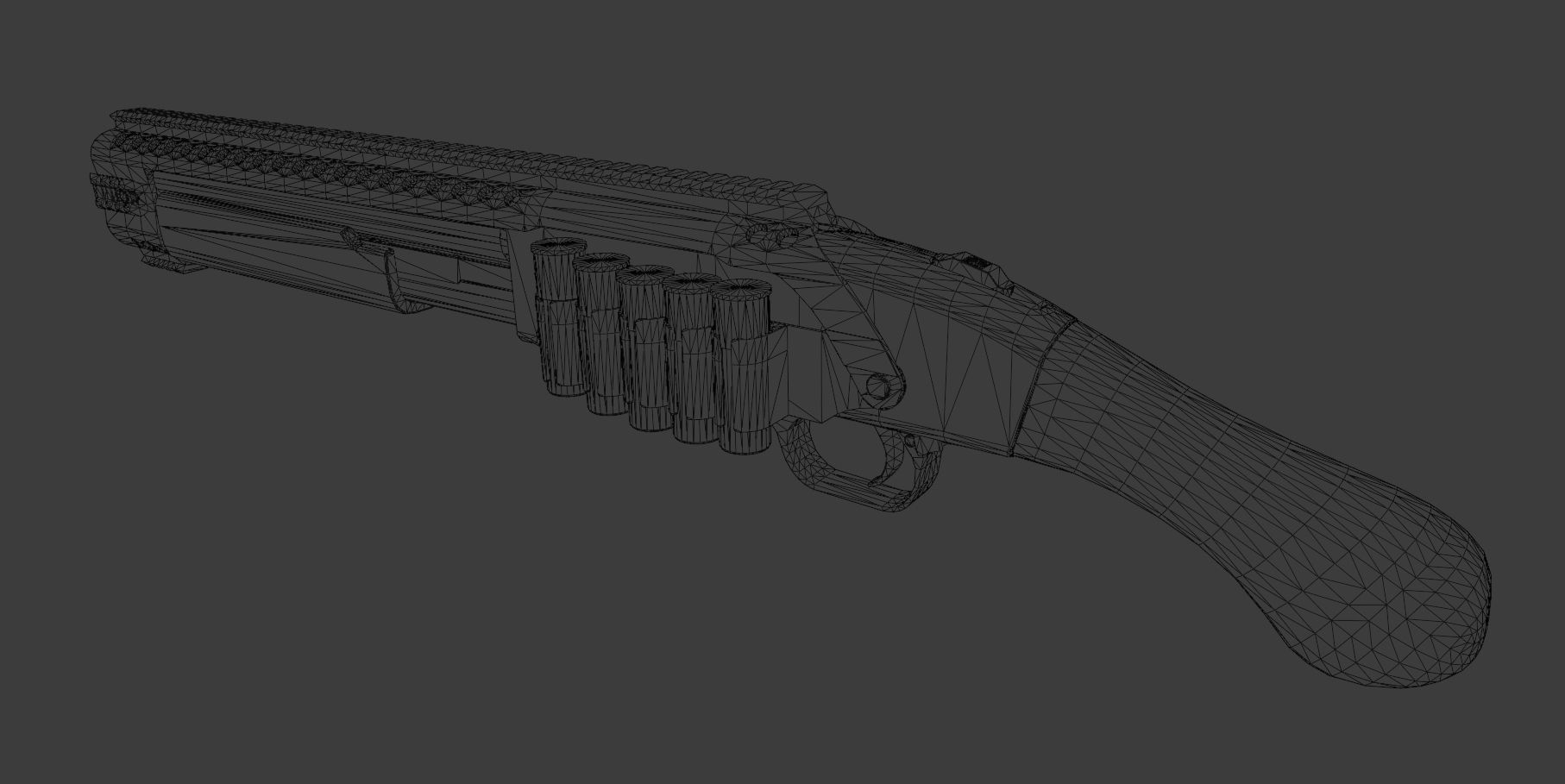 3D model Classic Mossberg 590 Shockwave VR / AR / low-poly | CGTrader