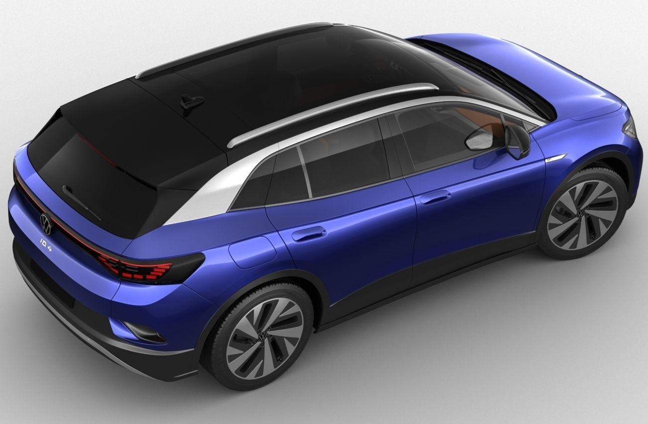 Volkswagen ID4 2021 3D model | CGTrader