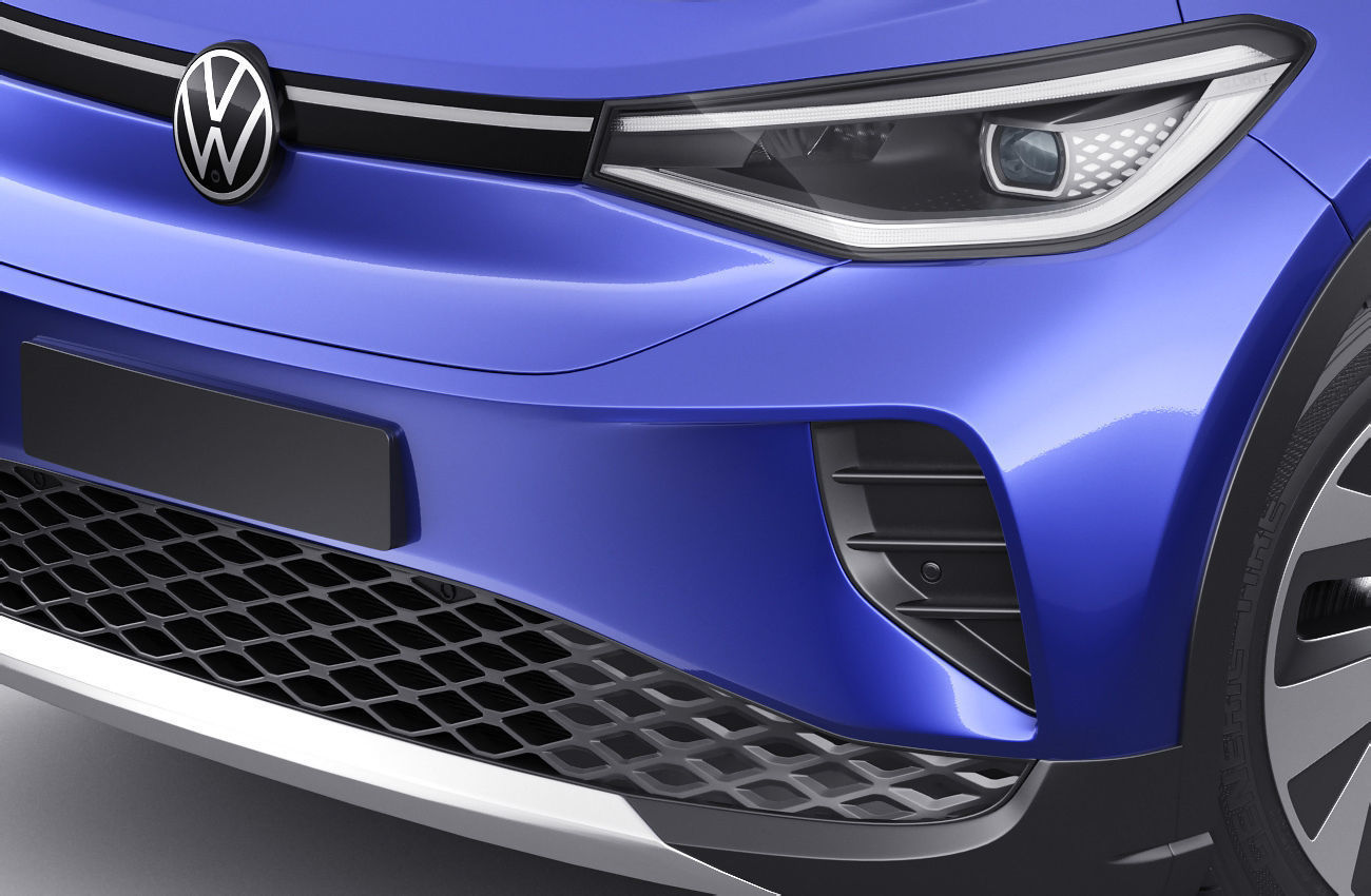 Volkswagen ID4 2021 3D model | CGTrader