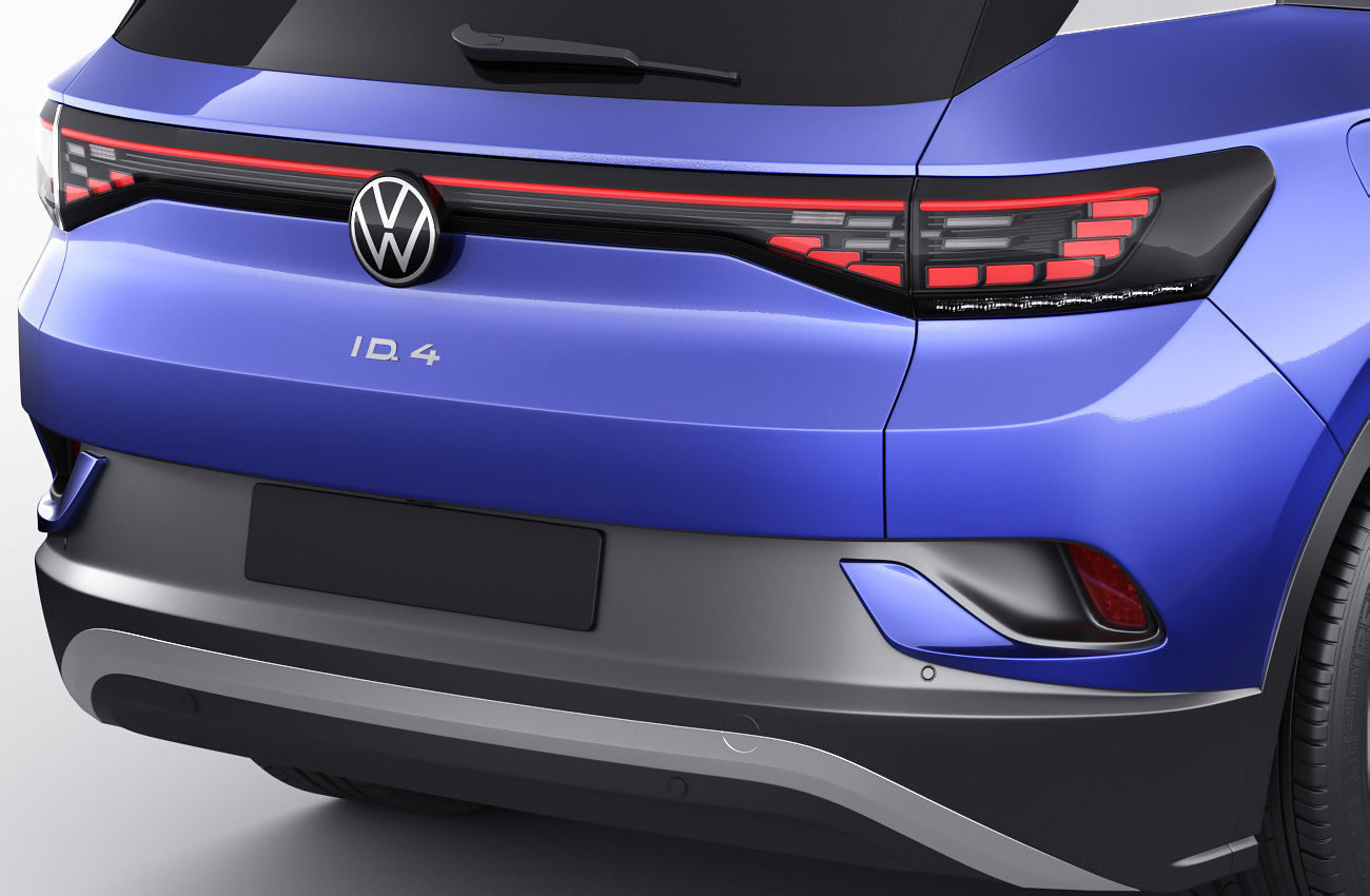 Volkswagen ID4 2021 3D model | CGTrader