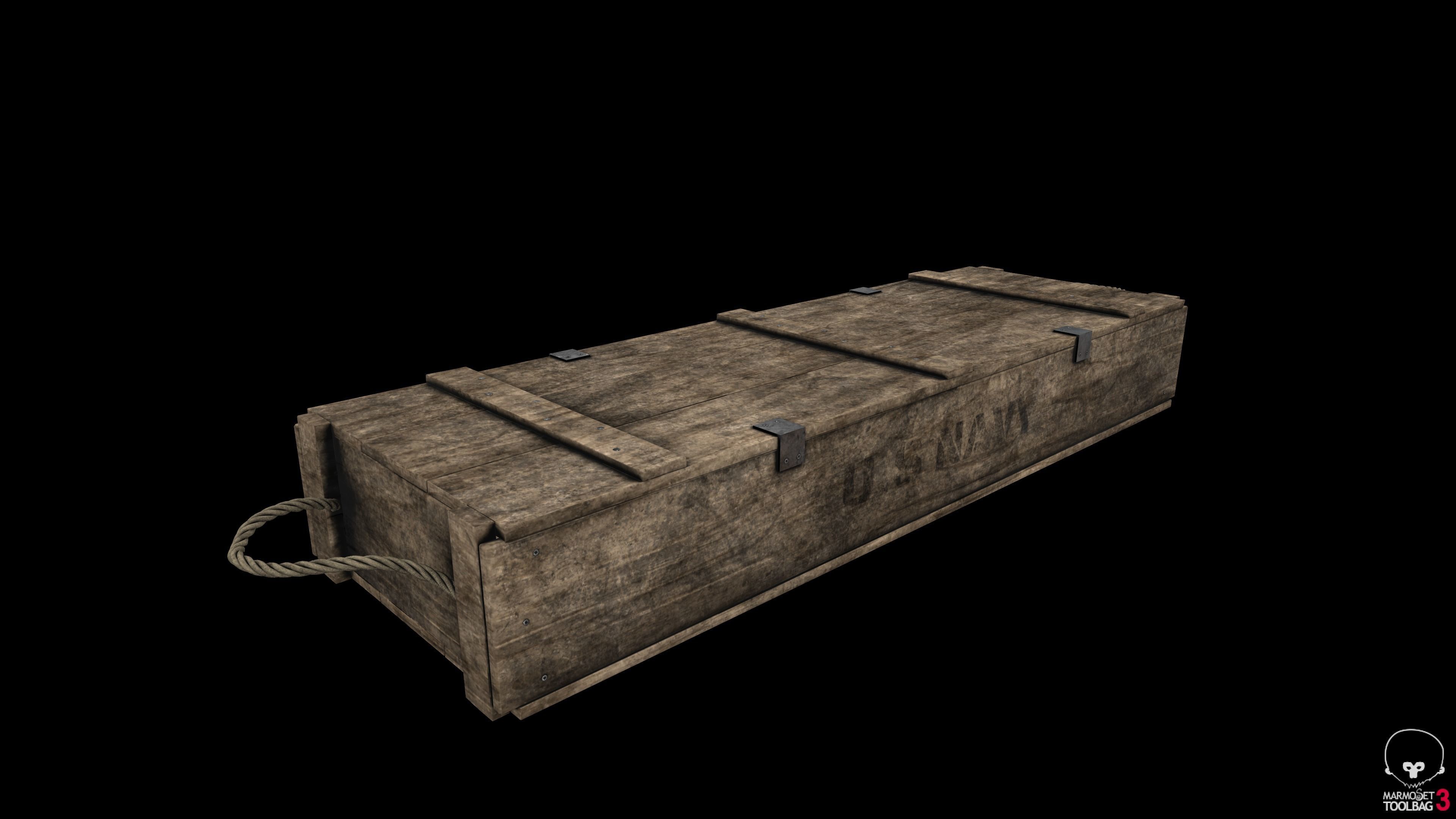 3D model WW2 Wooden Crates VR / AR / low-poly | CGTrader