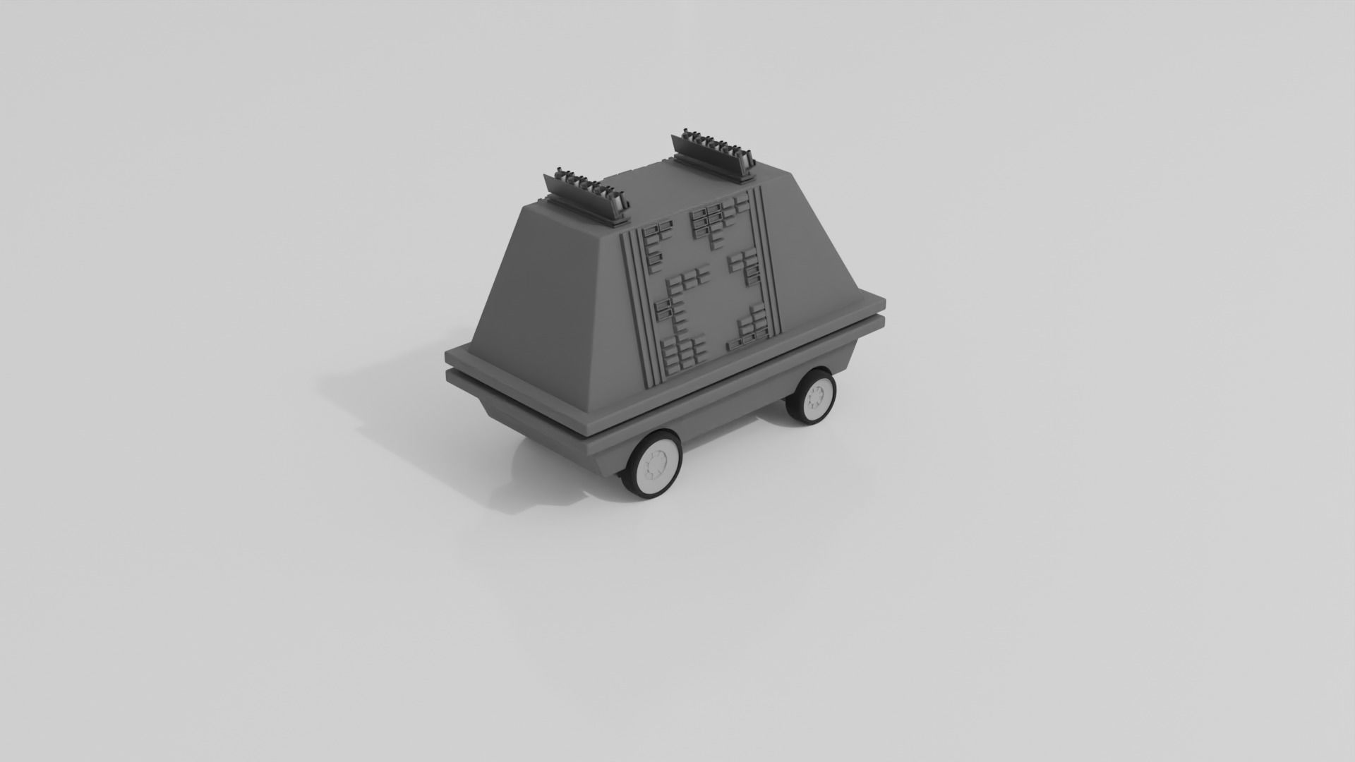 3D model MSE-6 Mouse Droid VR / AR / low-poly | CGTrader