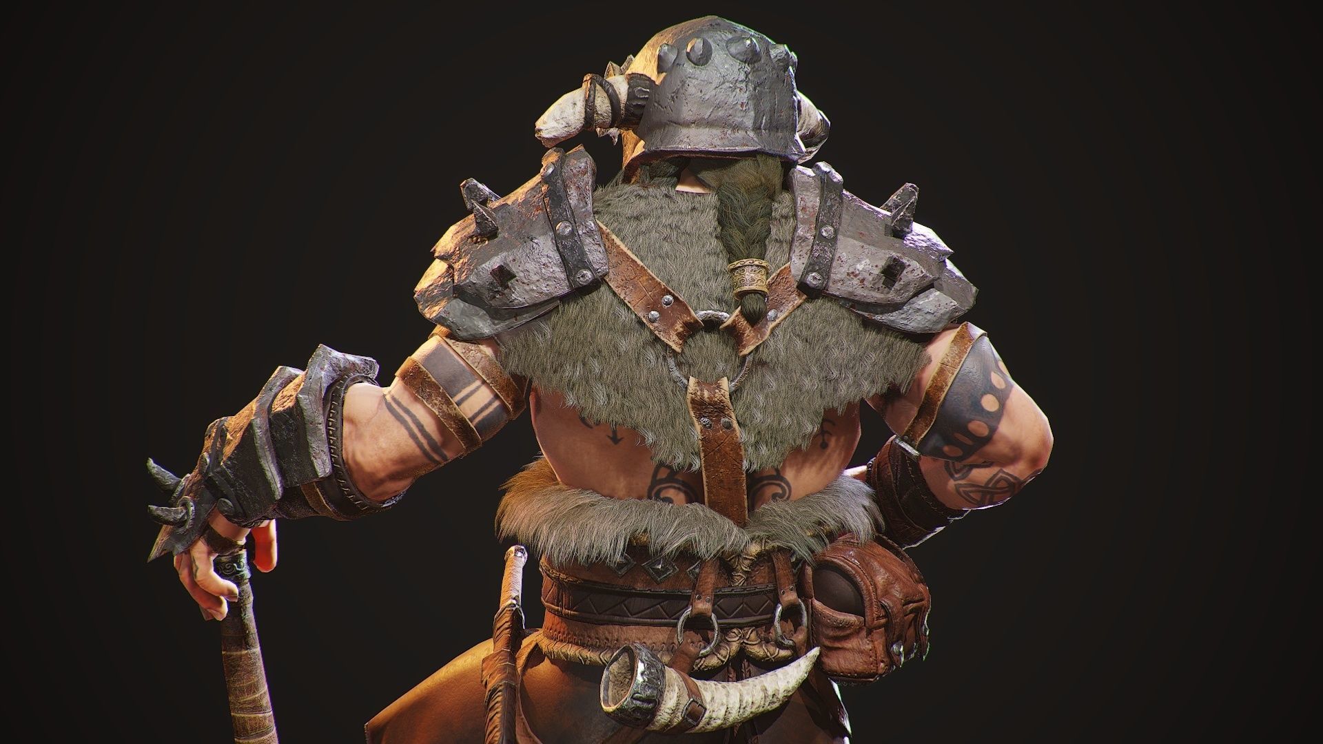 3D model Viking Raider VR / AR / low-poly rigged | CGTrader