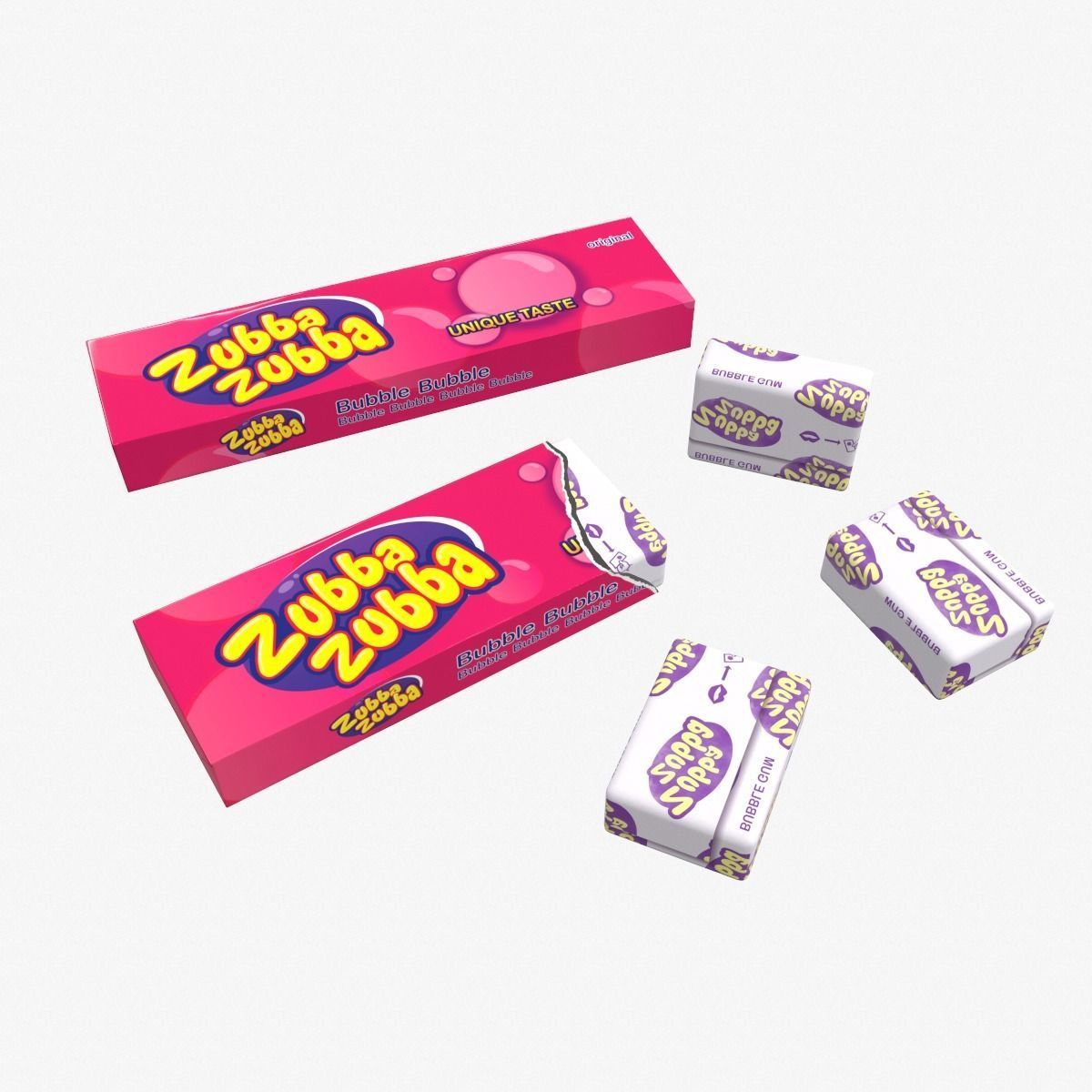 3D model The Bubblegum Zubba Zubba VR / AR / low-poly | CGTrader