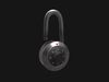 3D model The Combination Padlock VR / AR / low-poly | CGTrader