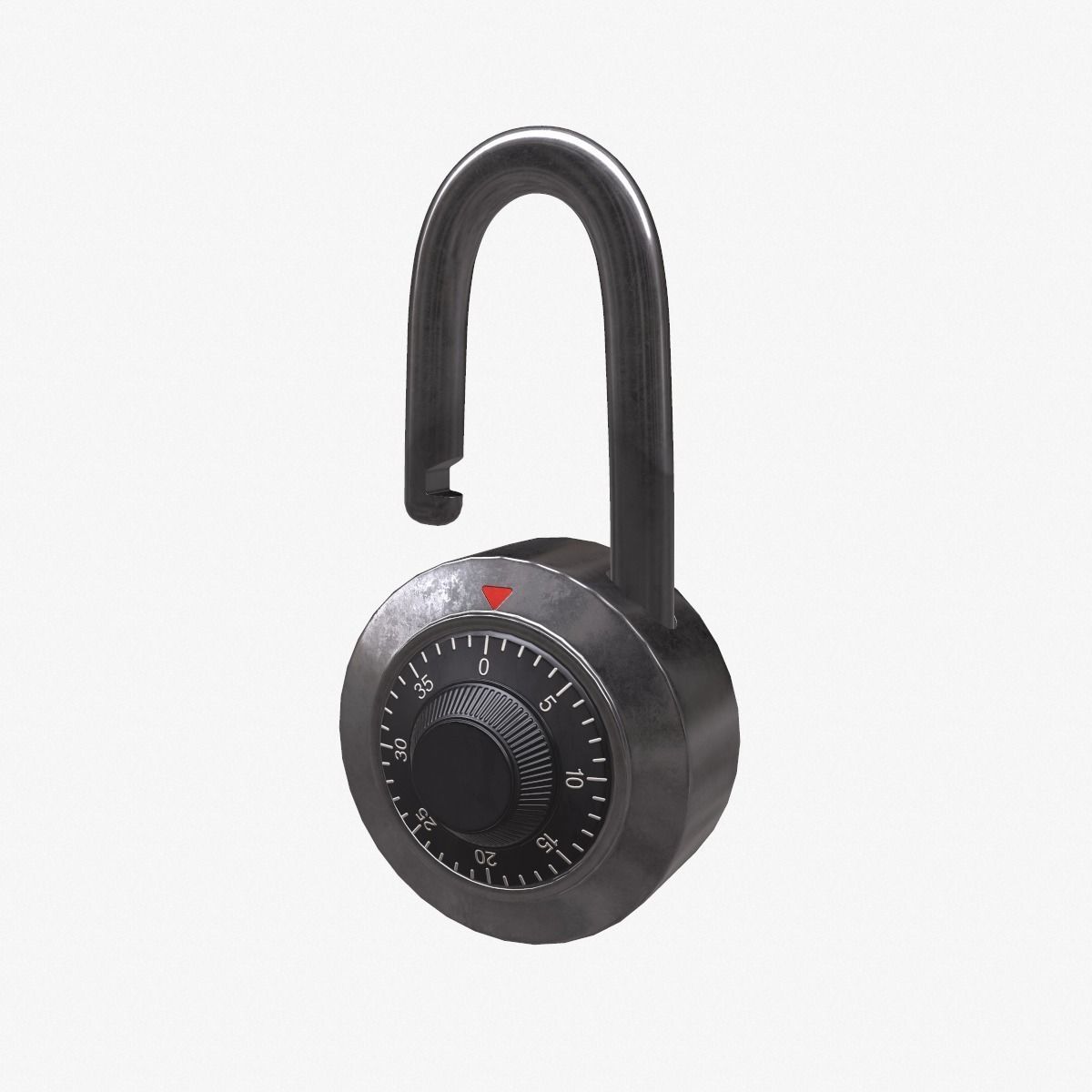 3D model The Combination Padlock VR / AR / low-poly | CGTrader
