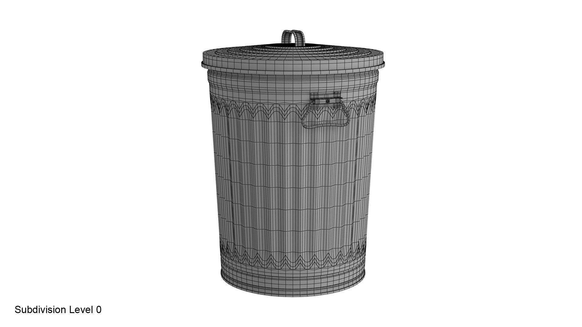 Garbage can 3D model | CGTrader