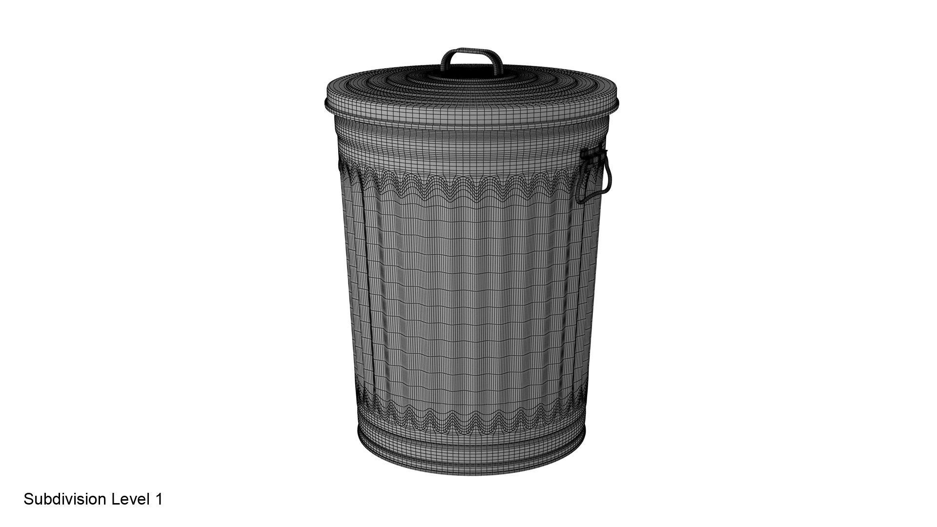 Garbage can 3D model | CGTrader