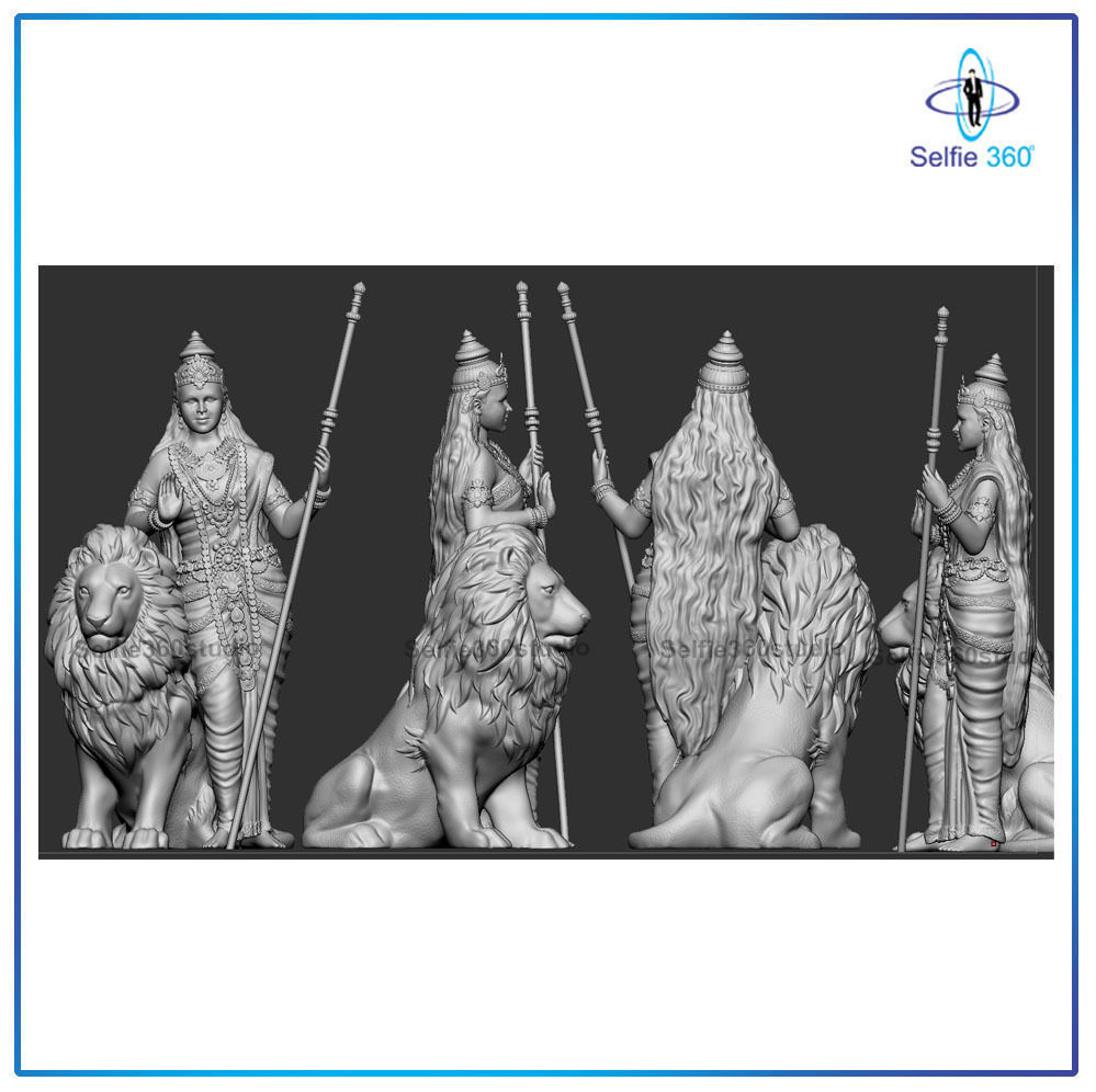Bharat Mata 3D printable Model 3D model 3D printable | CGTrader