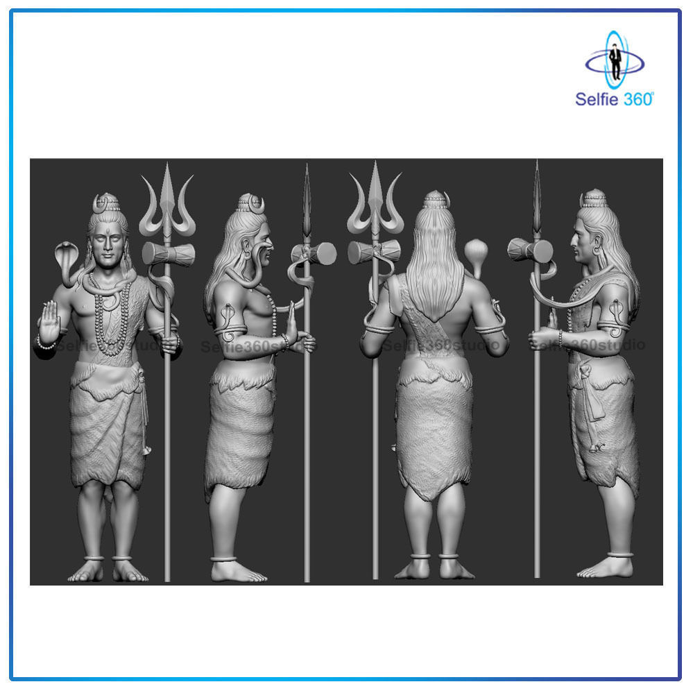 Shivji Idol 3D Printable model 2 3D model 3D printable | CGTrader