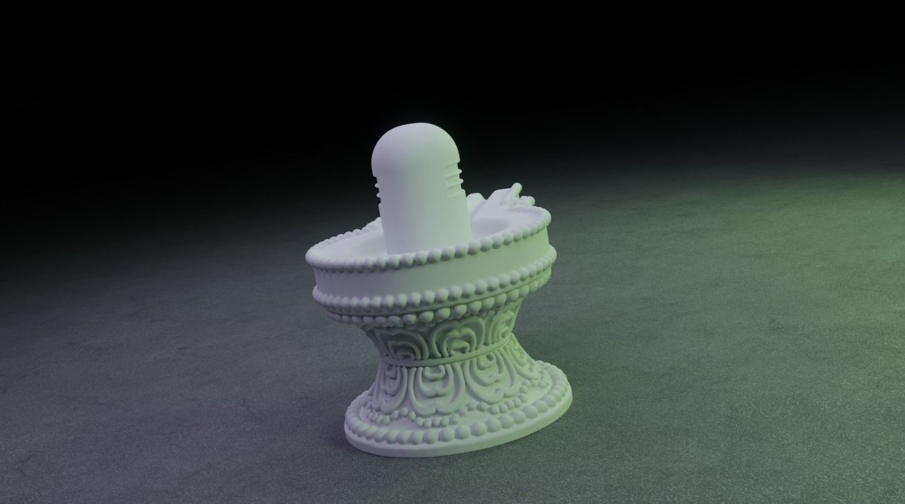 Shivling Idol 3D Printable model 3D model 3D printable | CGTrader
