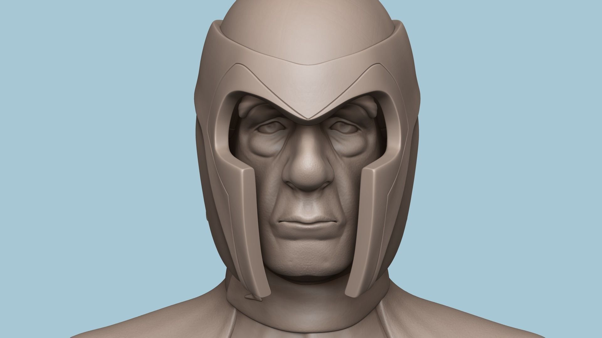 Magneto Bust - Ian McKellen - X-Men 3D model 3D printable | CGTrader