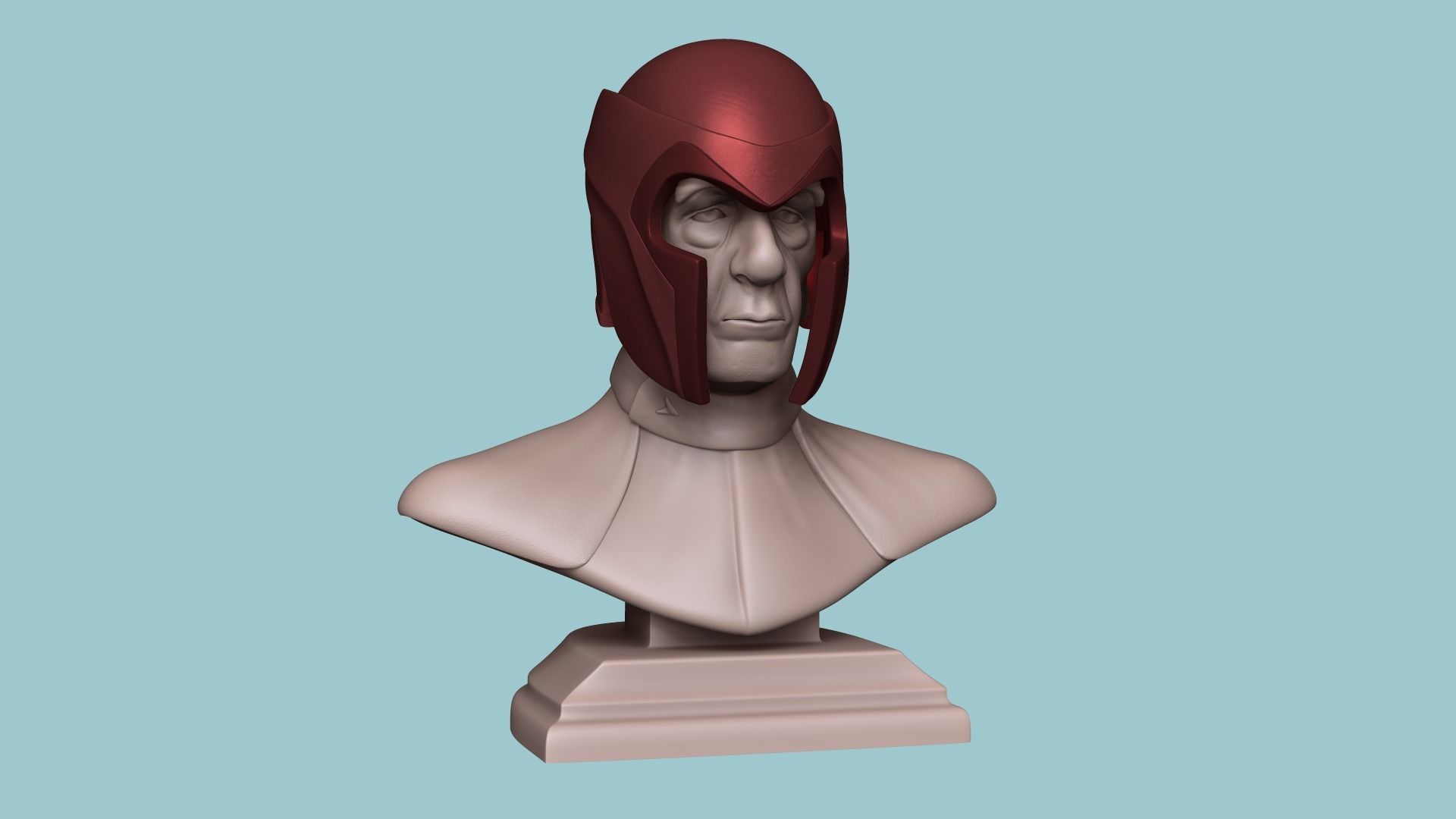 Magneto Bust - Ian McKellen - X-Men 3D model 3D printable | CGTrader