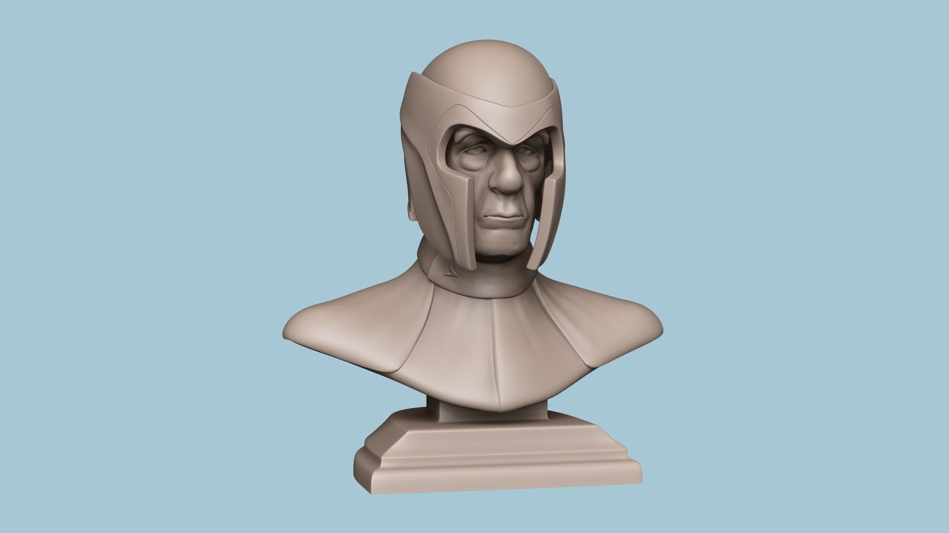 Magneto Bust - Ian McKellen - X-Men 3D model 3D printable | CGTrader