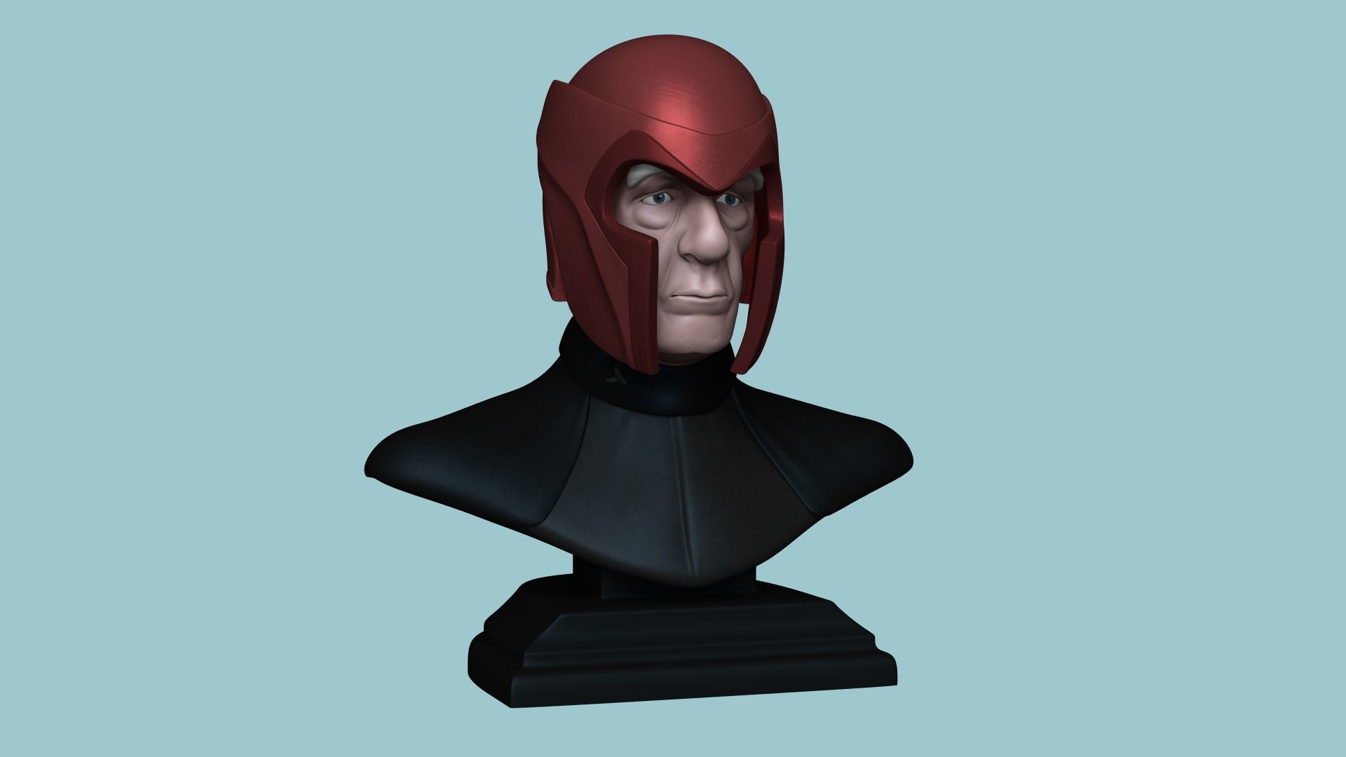 Magneto Bust - Ian McKellen - X-Men 3D model 3D printable | CGTrader