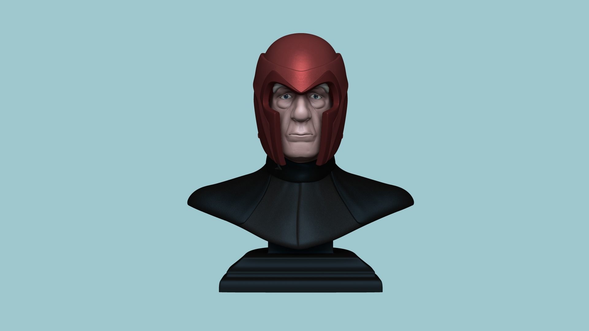 Magneto Bust - Ian McKellen - X-Men 3D model 3D printable | CGTrader
