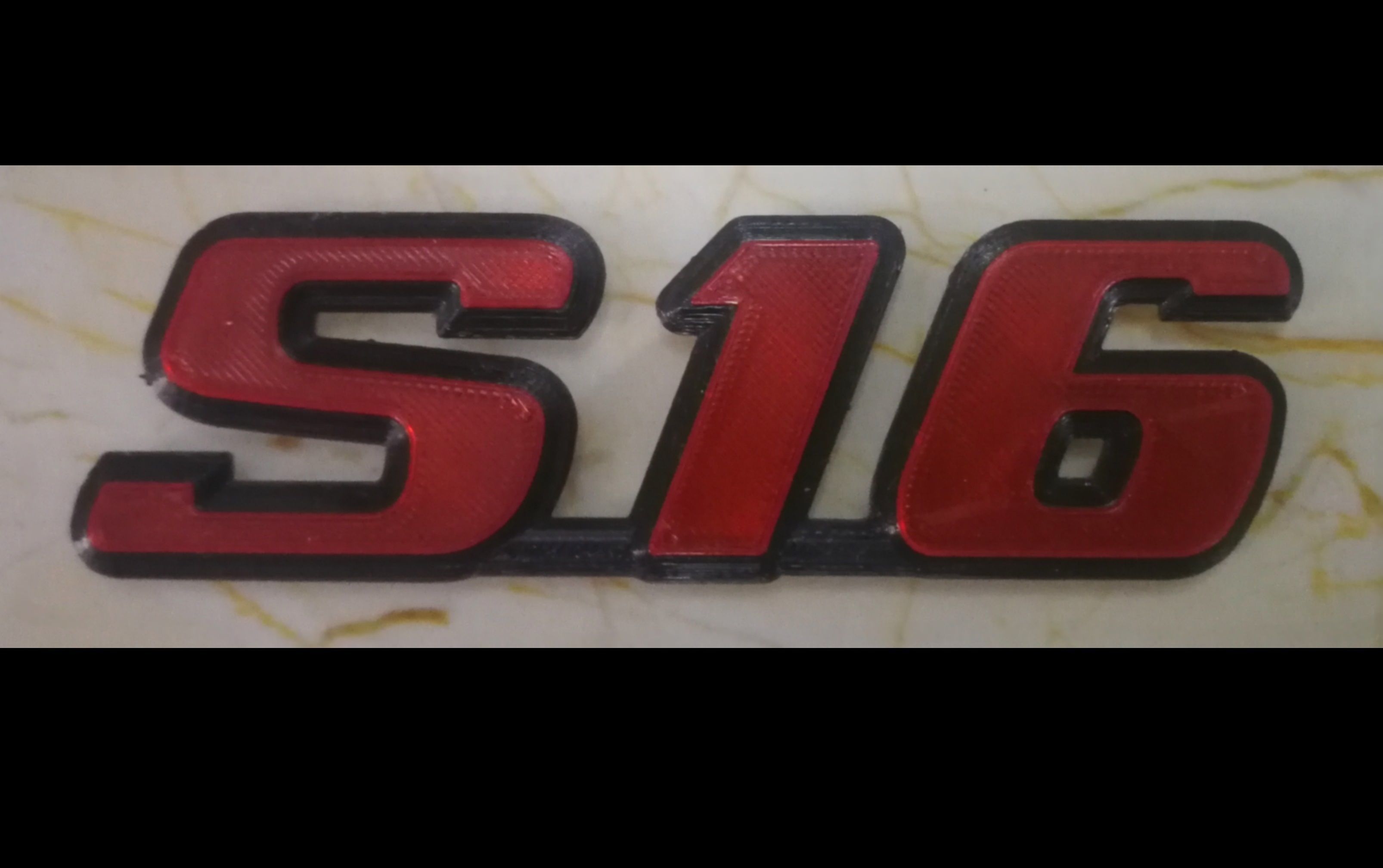 S16 MONOGRAMME PEUGEOT 106 and 306 3D model 3D printable | CGTrader