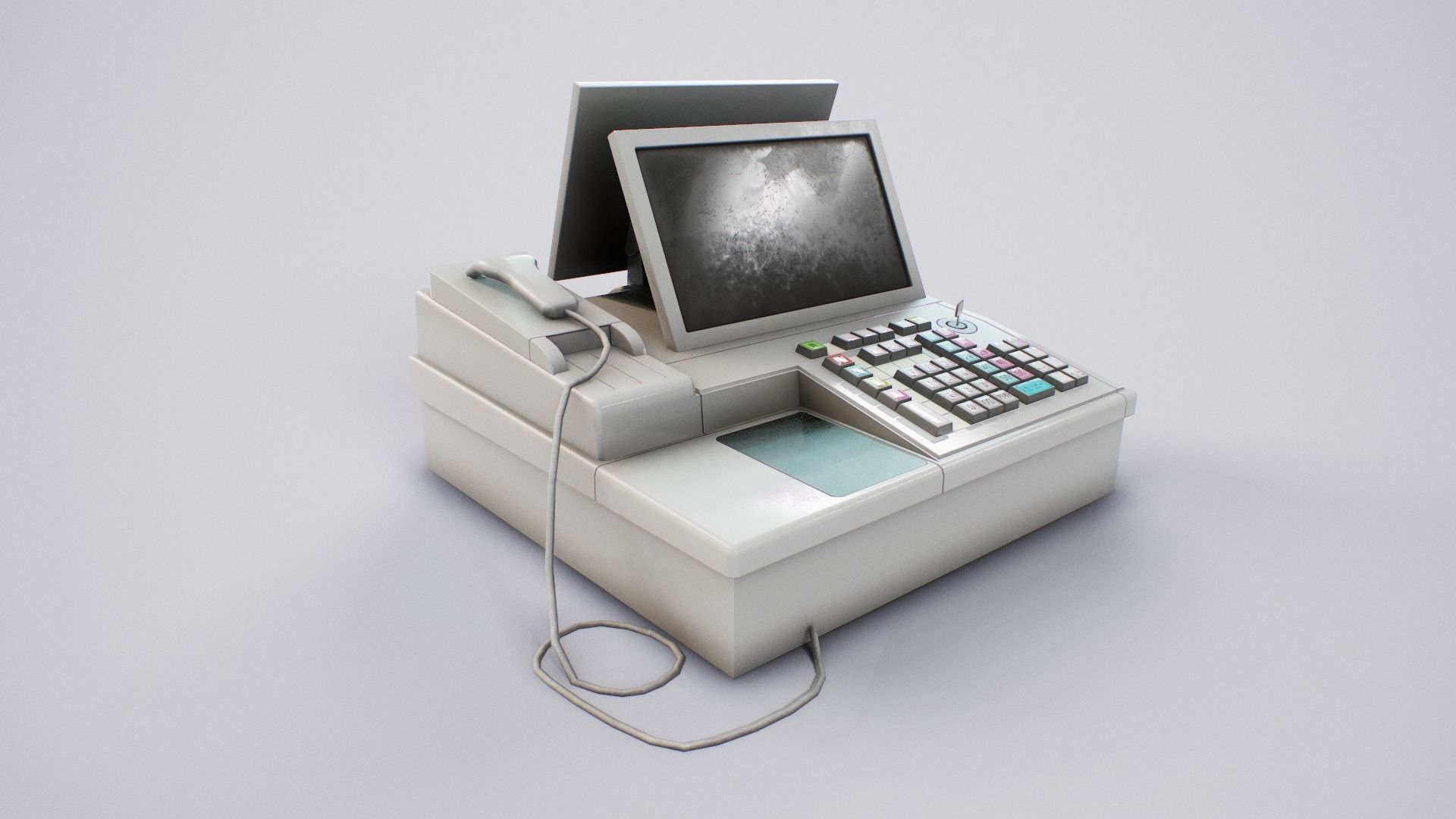3D model Japanese Cash Register VR / AR / low-poly | CGTrader