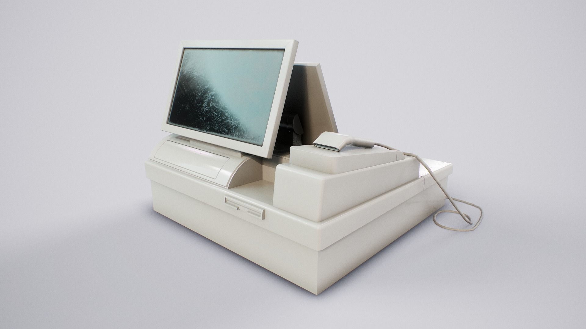 3D model Japanese Cash Register VR / AR / low-poly | CGTrader