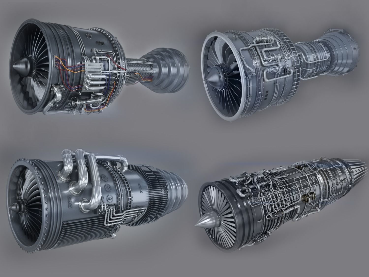 engine jet pack 3D model | CGTrader