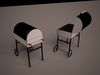 Barbecue two bbq grills on wheels free 3D model rigged | CGTrader
