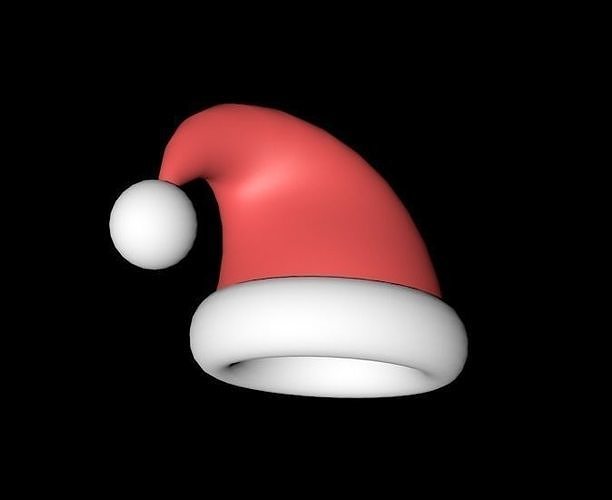 Christmas hat free 3D model | CGTrader