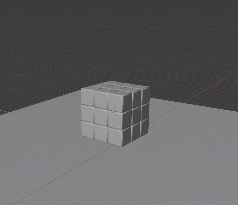 3D model Rubiks Cube Low-poly 3D model VR / AR / low-poly | CGTrader