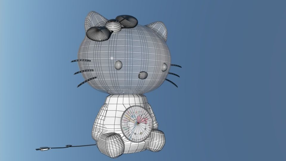 3D model Hello Kitty VR / AR / low-poly | CGTrader