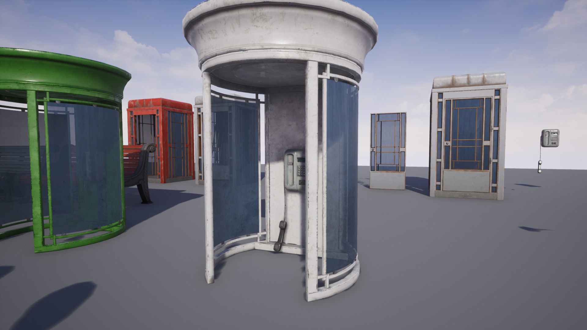 3D model Street Prop Pack VR / AR / low-poly | CGTrader