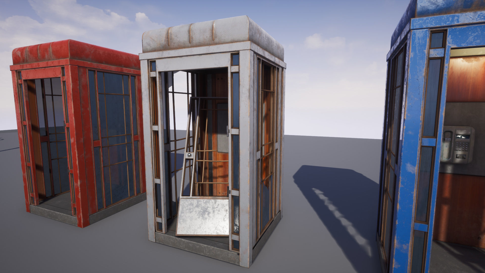 3D model Street Prop Pack VR / AR / low-poly | CGTrader