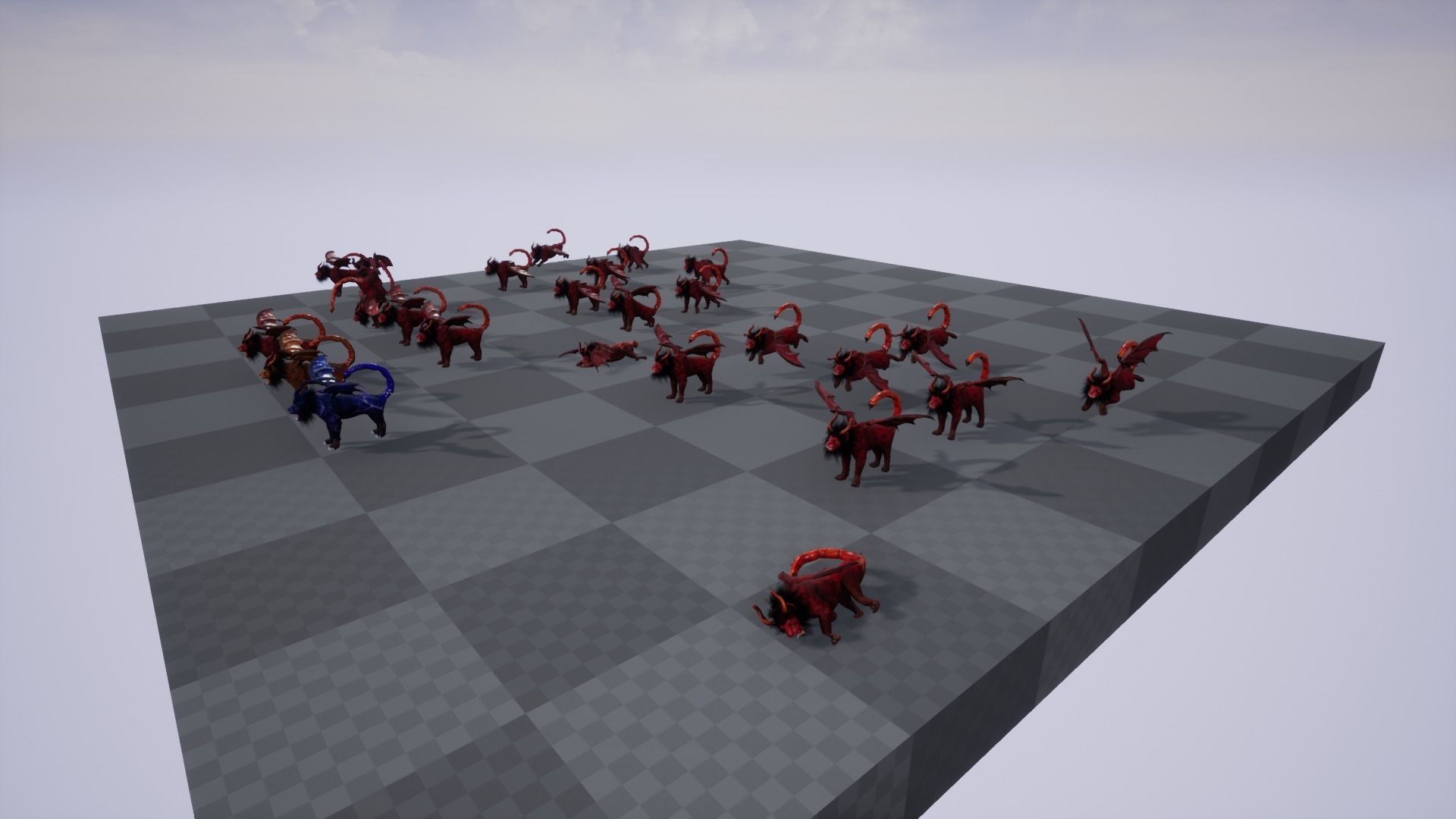 3D model Manticore UE4 and Unity VR / AR / low-poly | CGTrader