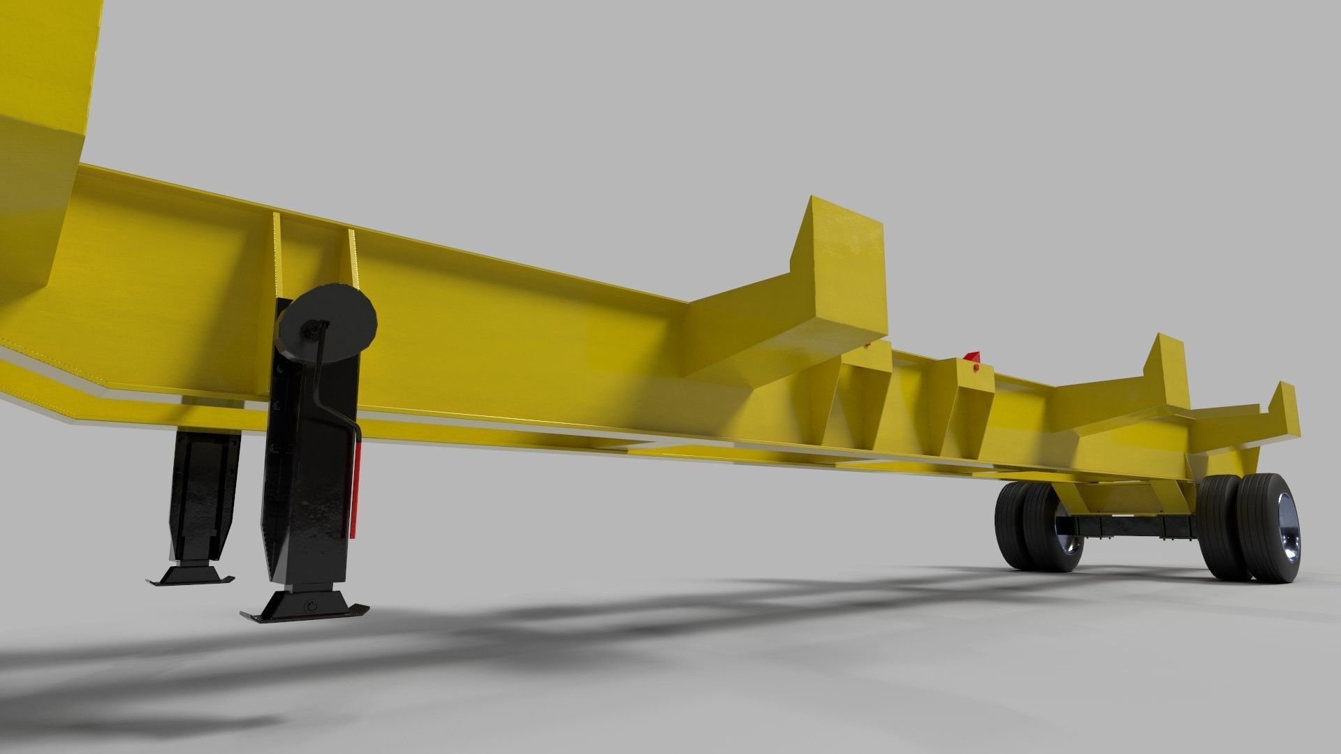 3D model Trailer port VR / AR / low-poly | CGTrader