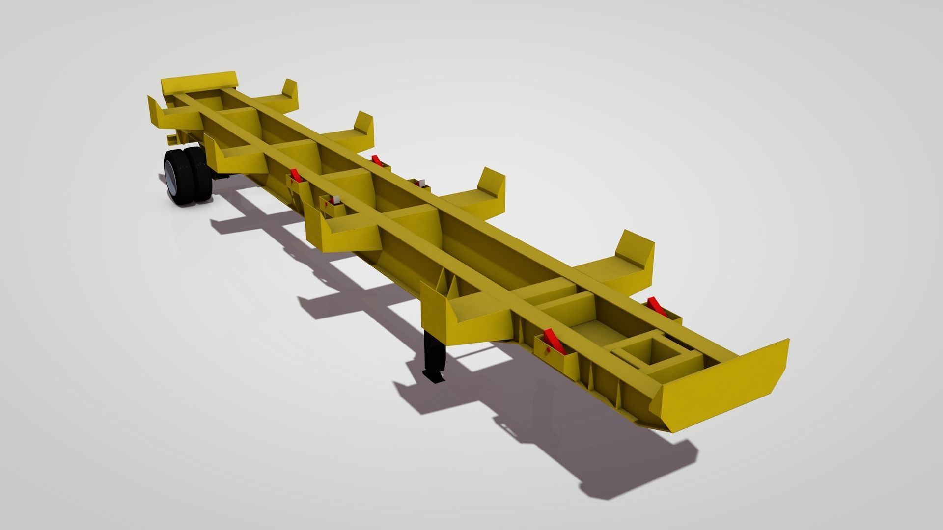 3D model Trailer port VR / AR / low-poly | CGTrader