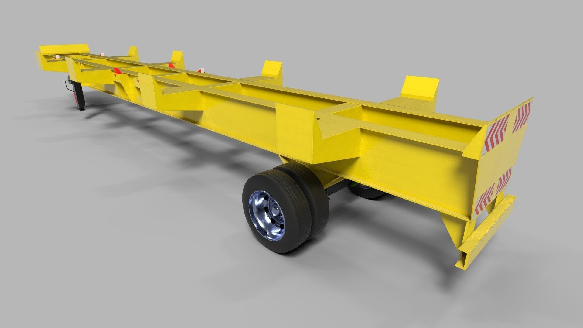 3D model Trailer port VR / AR / low-poly | CGTrader