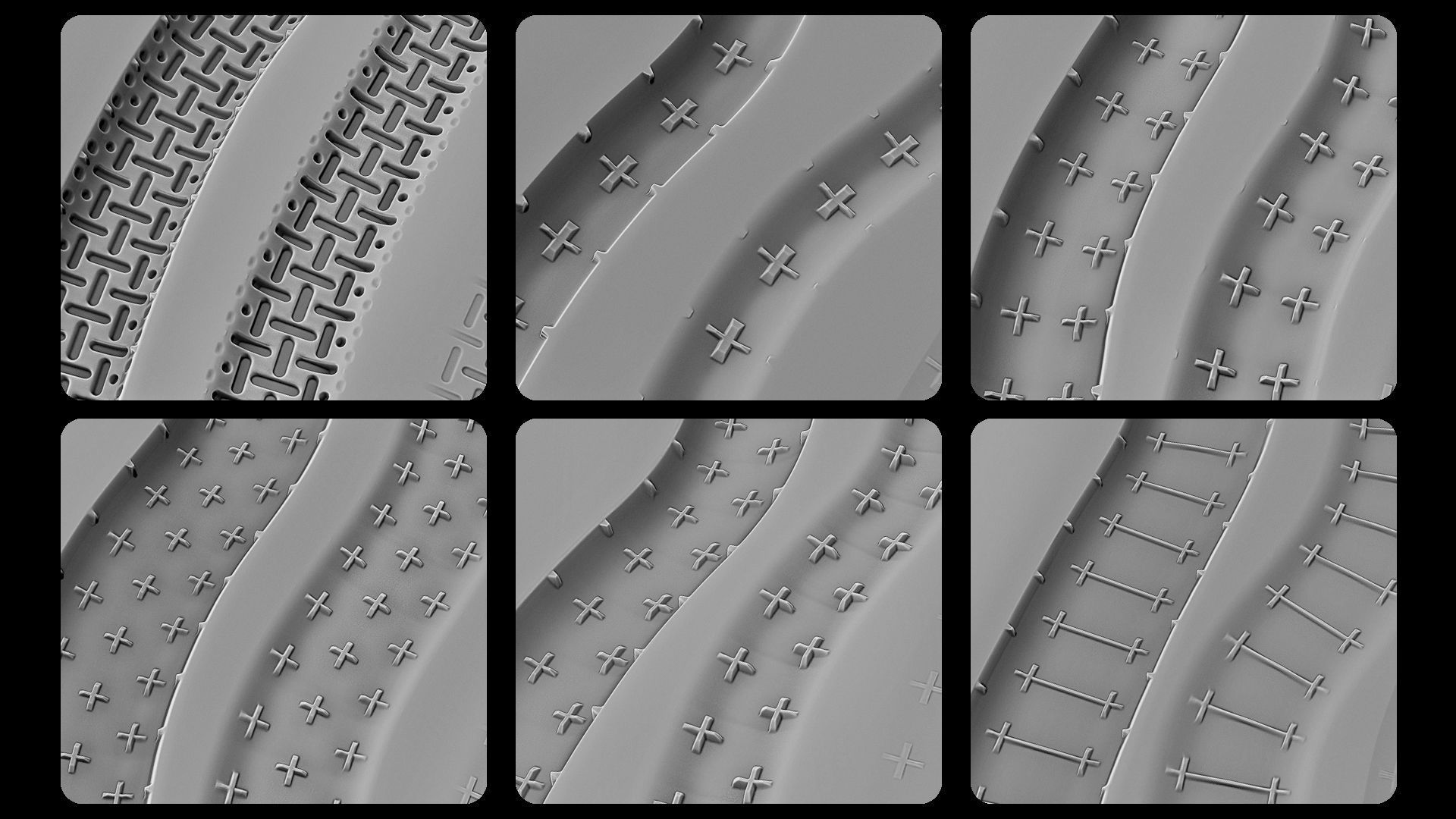 Tyre Tracks Alphas Pack Vol1 3D model | CGTrader