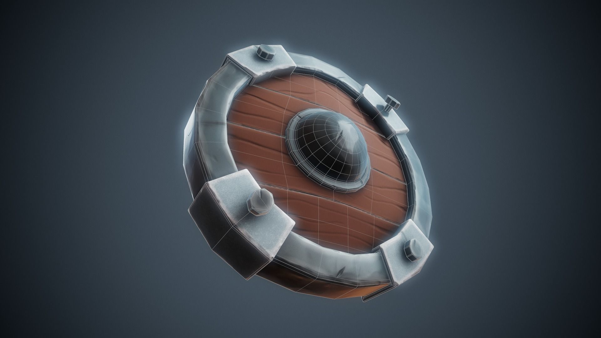 3D model Stylized Shield - Tutorial Included VR / AR / low-poly | CGTrader