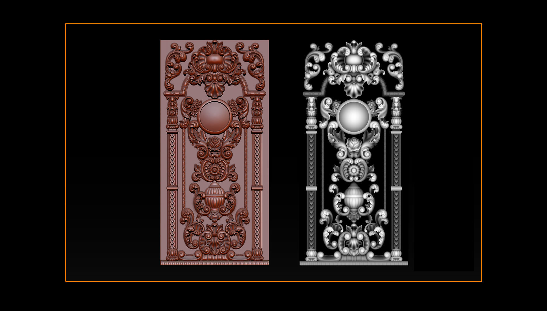 Doors 3D models for CNC in stl 3D model 3D printable | CGTrader