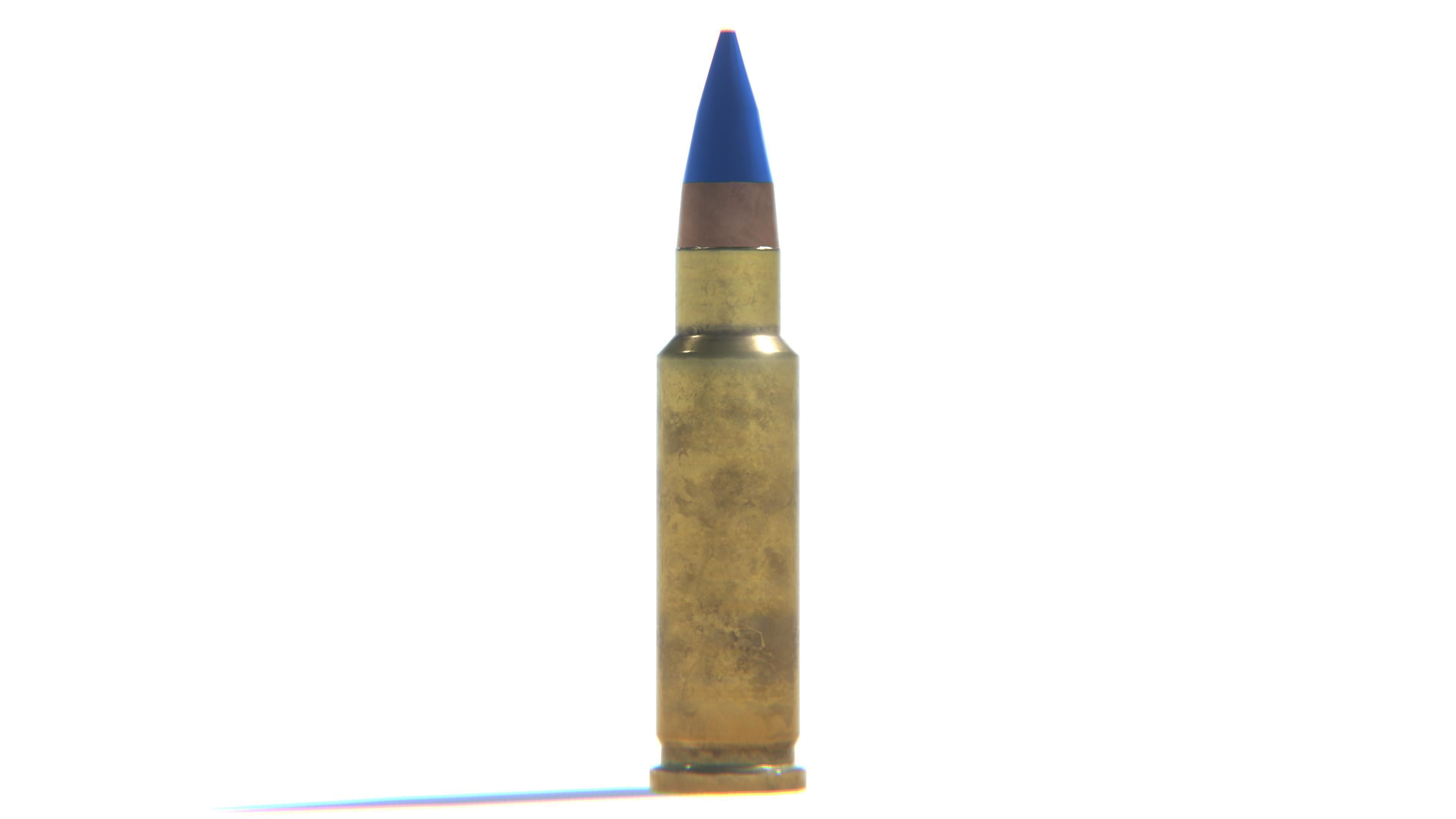 3D model 5-7x28 Ammo VR / AR / low-poly | CGTrader