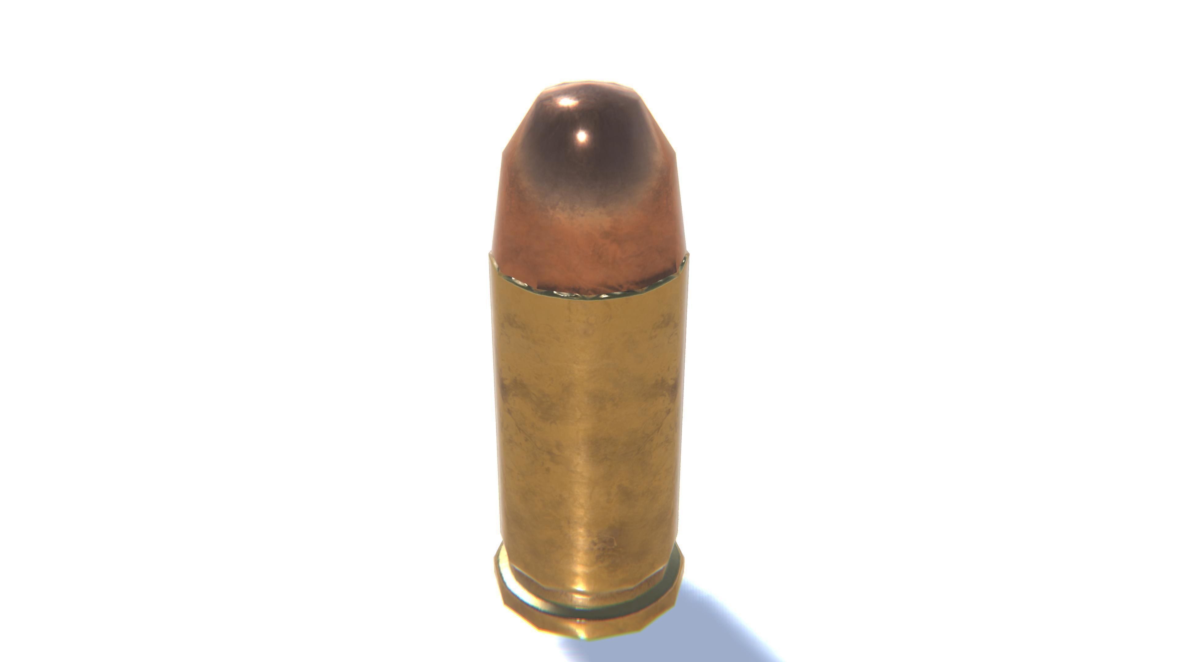 3D model 45ACP Ammo VR / AR / low-poly | CGTrader