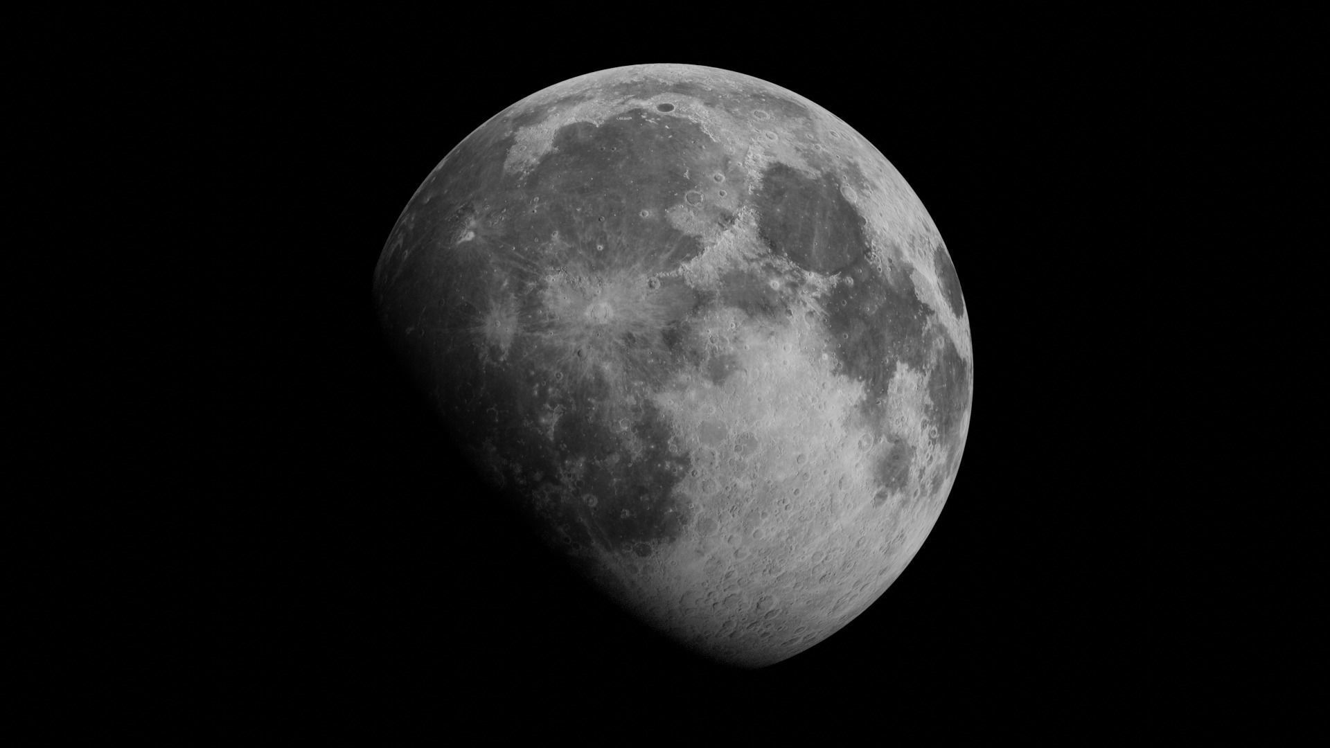 Realistic Moon taken 3D model | CGTrader