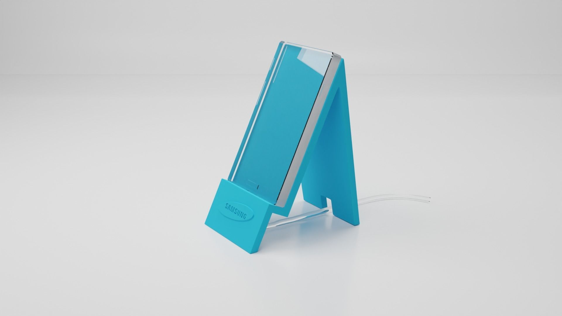Samsung phone stand 3D model 3D printable | CGTrader