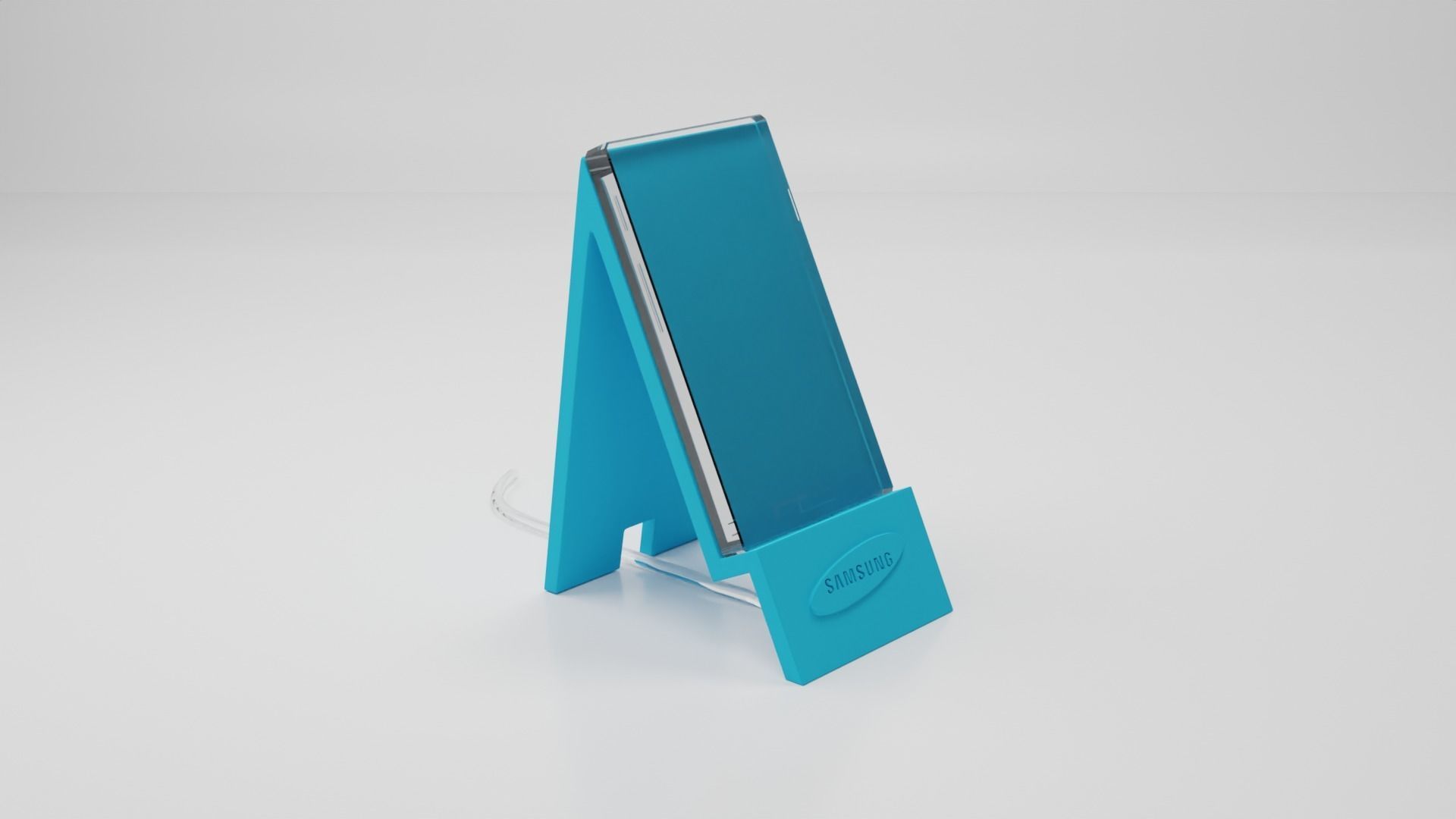 Samsung phone stand 3D model 3D printable | CGTrader