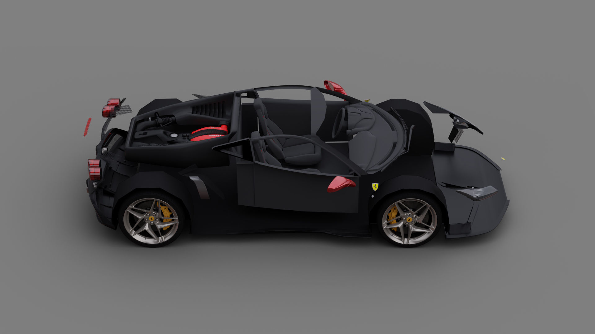 Ferrari F8 Tributo 3D model | CGTrader