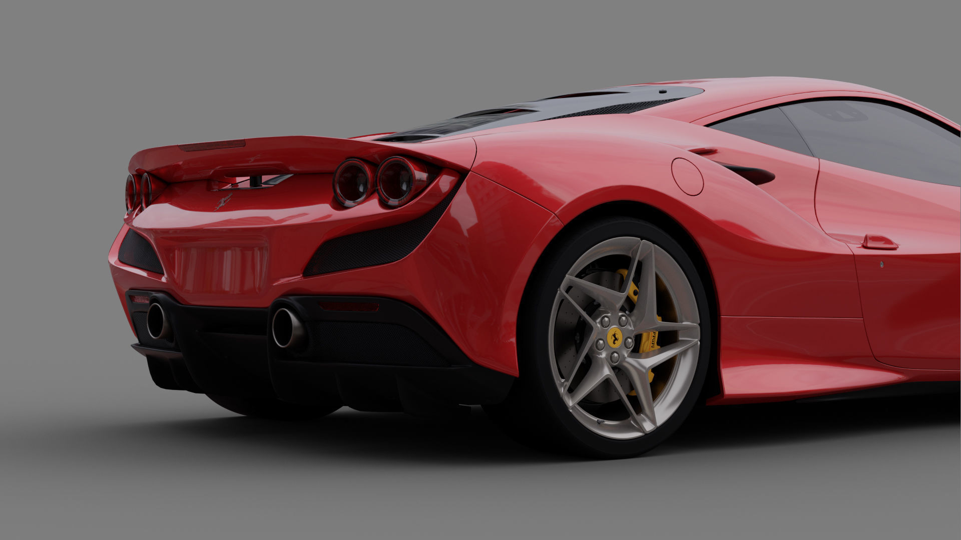 Ferrari F8 Tributo 3D model | CGTrader