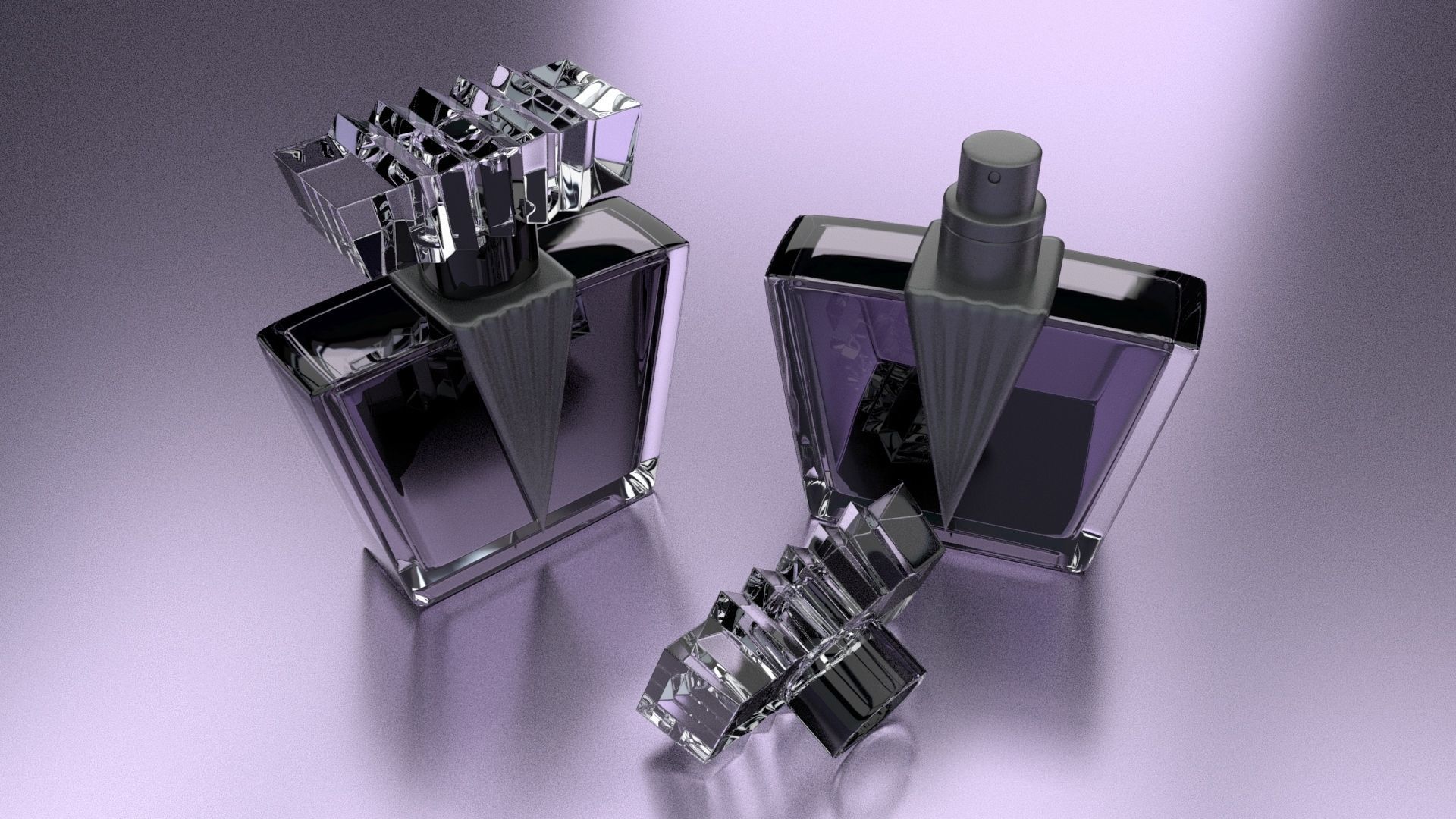 Fergie Viva Perfume free 3D model | CGTrader