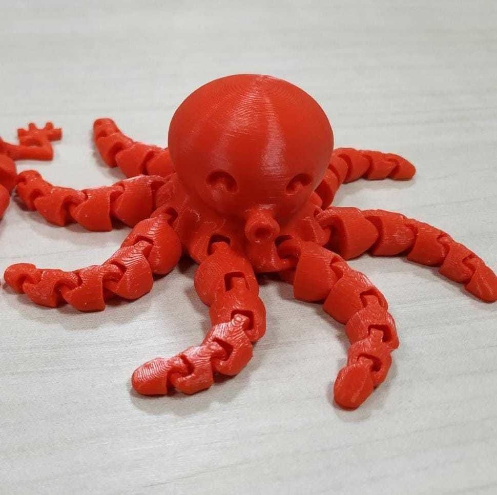 Mini Octopus free 3D model 3D printable | CGTrader