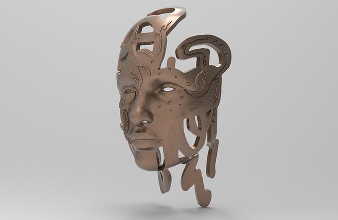 STL MASK - Adam 3D model 3D printable | CGTrader